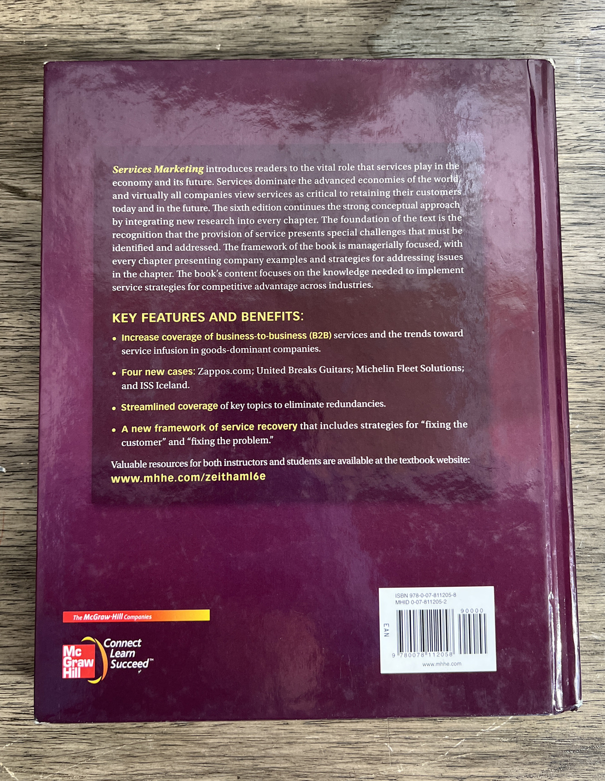 Services Marketing by Mary Jo Bitner, Valarie A. Zeithaml and Dwayne D ...