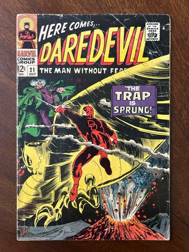 Old Daredevil Comic Lot # 21 23 26 29 Marvel Comics 1960’s | eBay