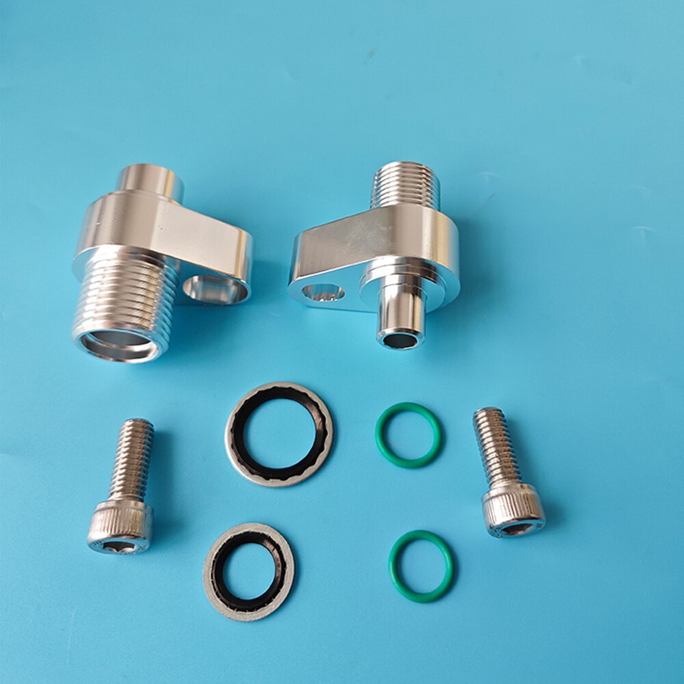 LS Swap AC Compressor adapter fittings For Denso 10S17F & 10S20F | eBay