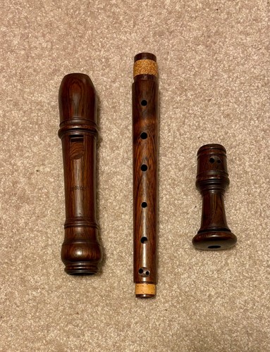 Moeck Rottenburgh Alto/Treble Recorder - Curved Windway - Rosewood | eBay