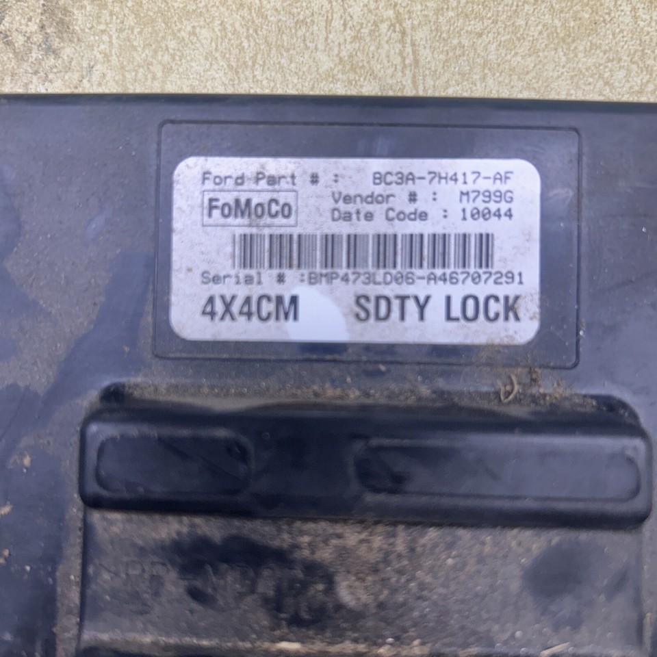 11-14 Ford F250 F350 4X4 4WD Transfer Case Control Module Bc3A-7H417-Af ...