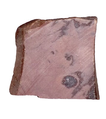 .53 oz rough slab natural rock Lapidary, Pastel Maroon, Small NM Apache ...