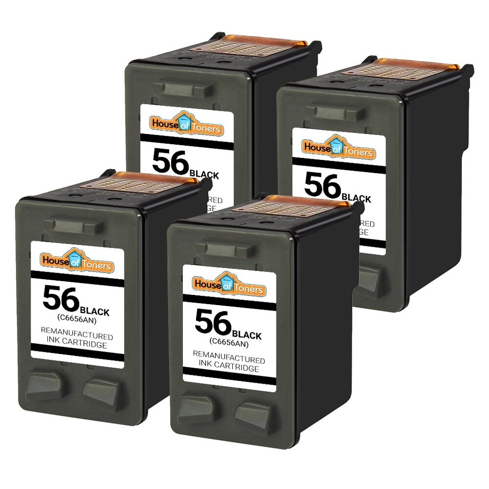 56 Replaces HP 56 Black Ink 57 Color Ink for Officejet 4110 4215 5505 ...