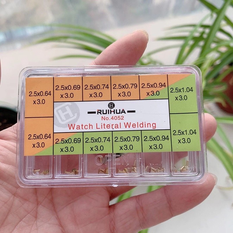 60pcs Dial Feet Stickers Watch Movement Repairment Spare Parts ...