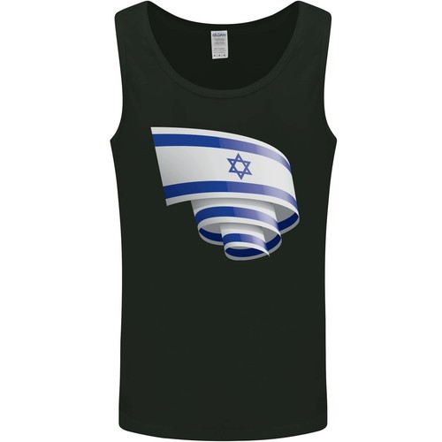 Curled Israel Flag Israeli Day Football Mens Vest Tank Top | eBay Australia