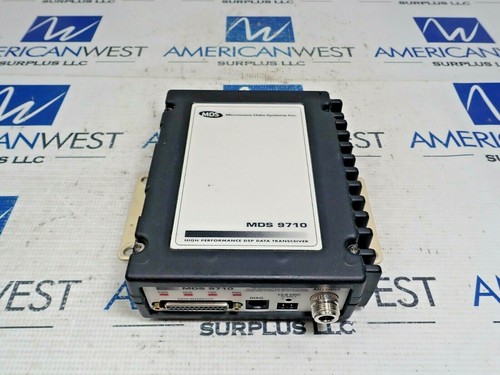 MDS 9710 HL DATA TRANSCEIVER 2.5A 13.8VDC MAX REV U | eBay