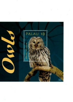 Palau - 2014 - Owls - Souvenir Sheet - MNH | eBay