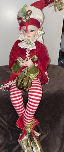 18" Rachel Zoe Christmas Elf Fairy Posable Shelf Sitter Doll NWT (1111 ...