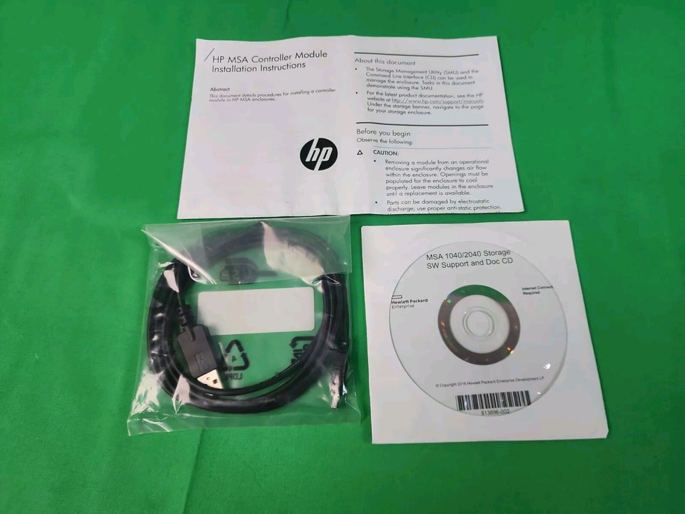 HPE 717870-001 MSA 2040 SAS 6Gb/s Fibre Channel 600 MBps SAN Controller ...