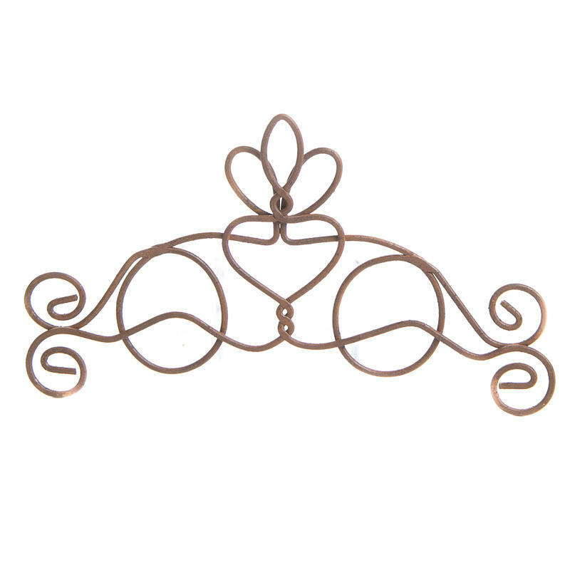 Package of 4 Rusty Tin Scroll Designed Embellishments for Crafting | eBay