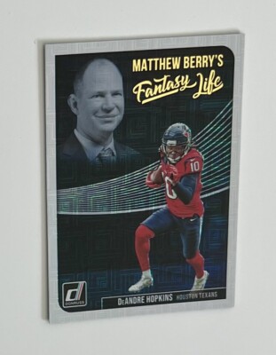 DeAndre Hopkins 2018 Panini Donruss Matthew Berry's Fantasy Life | eBay