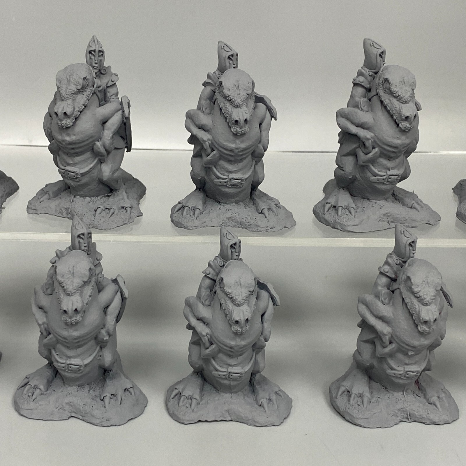 LEVIATHAN DRAGON BROOD ELVEN MOUNTED CAVALRY X 10 RESIN FANTASY 28MM ...