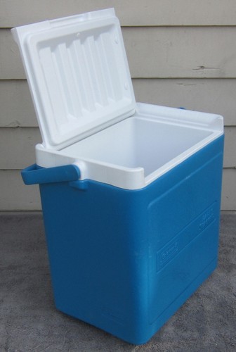 Coleman PARTY STACKER 20-Can COOLER Ice Chest BLUE Model 6224 | eBay