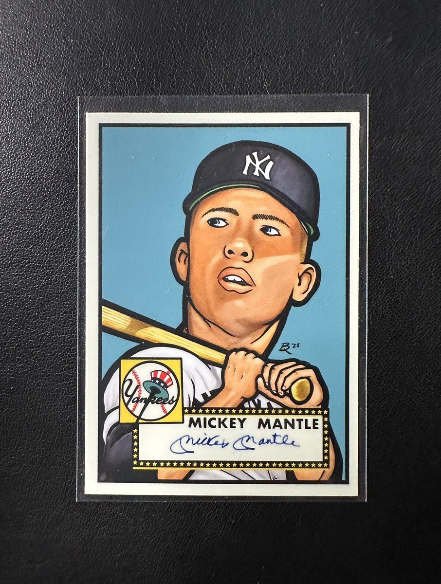 Mickey Mantle Rookie Baseball Card