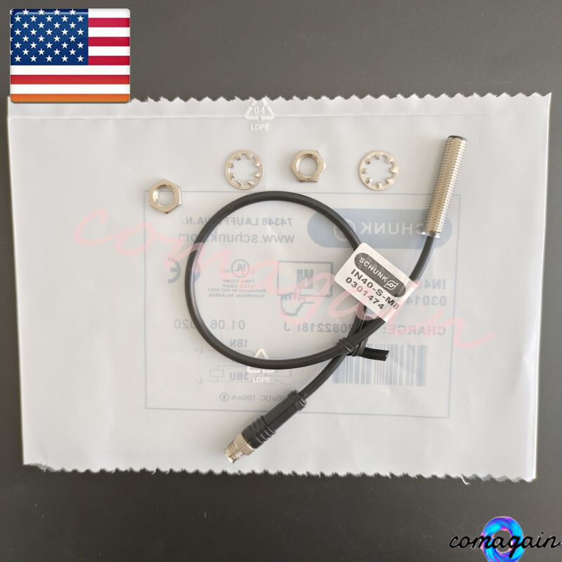 1PCS For SCHUNK Proximity switch sensor IN40-S-M8-PNP IN40/S-M8 0301474 ...