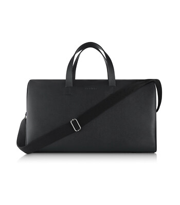 Aramis Faux Leather Black Holdall Weekend Travel Bag | eBay UK