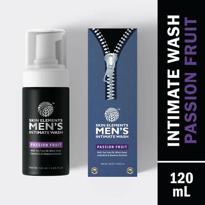 Skin Elements Men's Intimate Wash pH Balanced - Passion Fruit - 120 ml ...