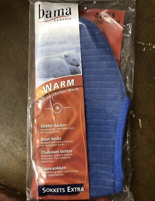 Bama Sokkets/Warm Boot Socks- Sizes Available- 36/37, 38/39 + 40/41 ...