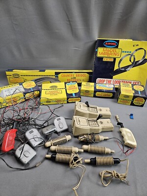 Aurora Model Motoring HO Scale Sets w/ Box And Extras (See Photos) | eBay
