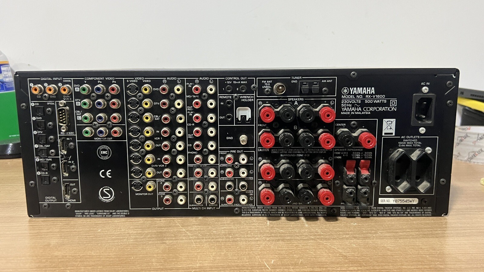 Yamaha RX-V 1600 | eBay