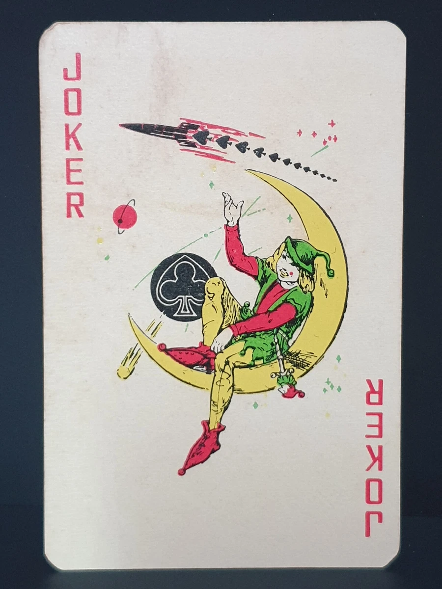 Vintage Playing Cards Joker
