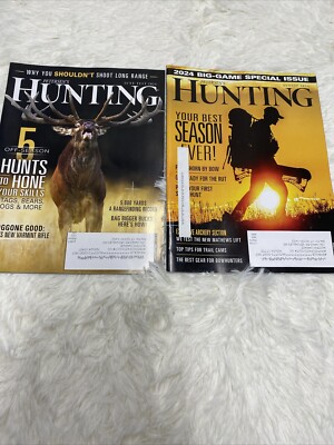 Petersen's Hunting Magazine set of 2 Hunts to Hone Skills / Best Season ...