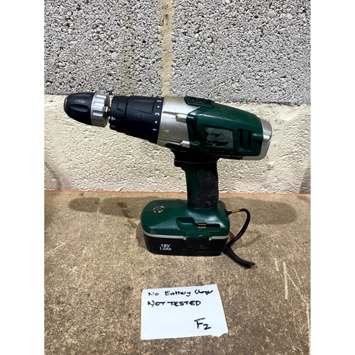 Wickes NN5 7UG Combi Drill Cordless 18V 1150 RPM 10mm Keyless Chuck ...