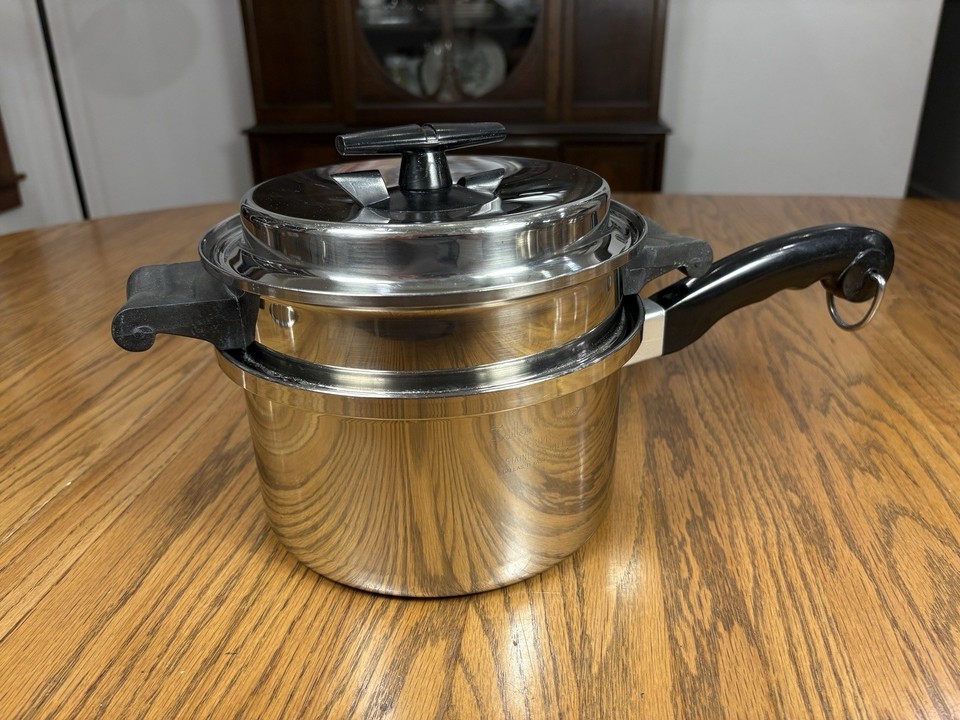 Vintage Saladmaster Cookware Set USA Made TP304 & 18-8 Stainless Steel ...