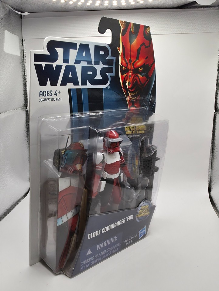 Star Wars The Clone Wars Clone Commander Fox CW18 Coruscant Shock ...