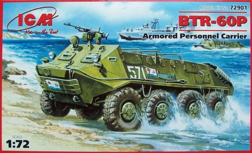 1/72 Cold War APC : BTR-60P [USSR] : ICM | eBay