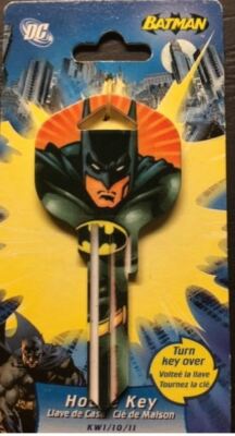 DC Comics Batman House Key Blank - Keys - Superhero - Suits LW4 - Free ...