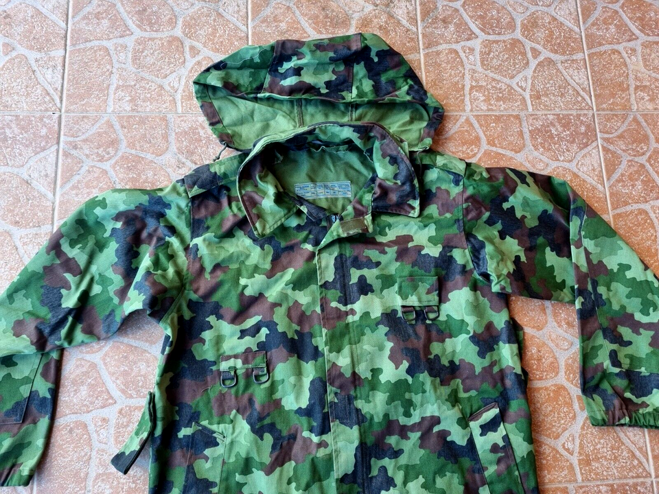 Yugoslavian army JNA m87 camouflage pattern jacket military serbia ...