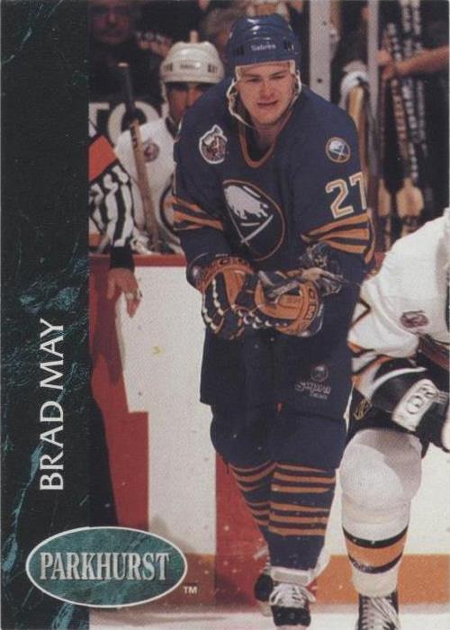 1992-93 Parkhurst - Brad May #257 for sale online | eBay