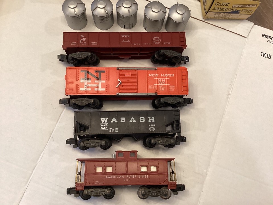 AMERICAN FLYER #20330 METEOR FREIGHT SET BOXED TRAIN SET 293 SERVICED ...