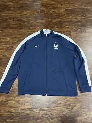 NIKE France Anthem Track Jacket Mens 2XL 2014 FIFA World Cup | eBay