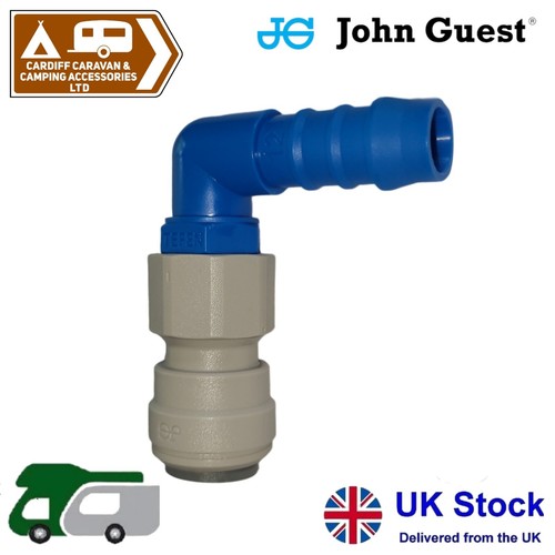 John Guest Speedfit 12mm Female To 12mm Male Barb Angled Adaptor ...