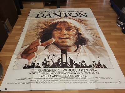 Affiche cinema 120x160 DANTON,DEPARDIEU | eBay
