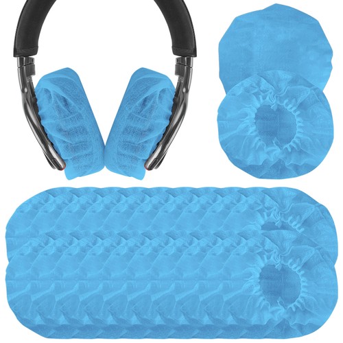 Geekria 100 Pairs Medium Non-woven fabric Disposable Headphone Covers ...
