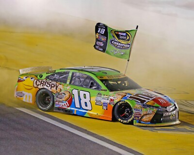 Kyle Busch 2015 NASCAR Champion 8"X10" Glossy Photo Print 22W | eBay