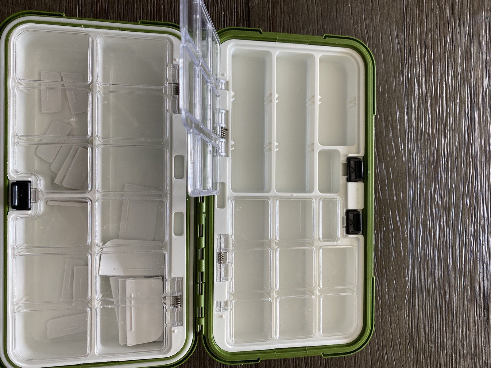 Small Fishing Tackle Box. Fly Fishing. Kids. Waterproof. Saltwater ...