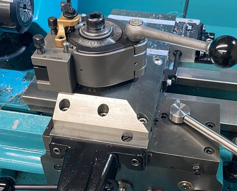 Solid Tool Post Mount For A Myford Super 7 Lathe (with stud for tool ...