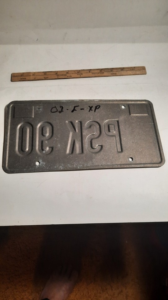 Michigan MI License Plate Tag PSK 90 Worlds Motor Capitol | eBay