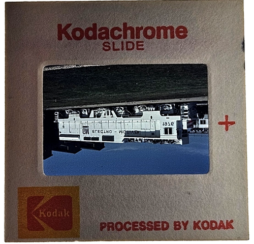 Scarce 1976 35mm Slide EMD GM10B Electro Motive Engine (1 Made) in La ...