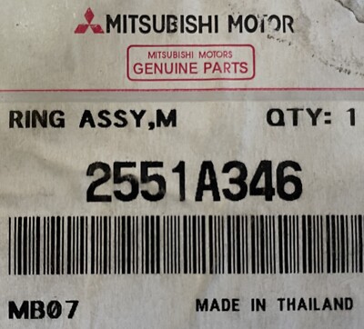 2551A346 Mitsubishi Ring assymt synch 2551A346, New Genuine OEM Part ...