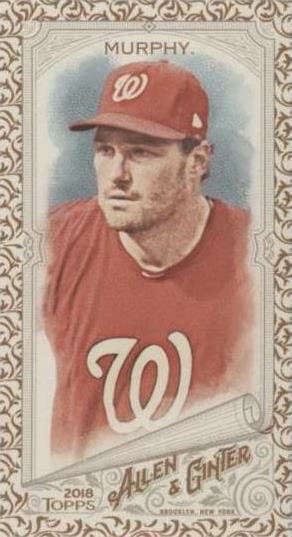 2018 Topps Allen & Ginter - Daniel Murphy #64 Mini Gold for sale online ...