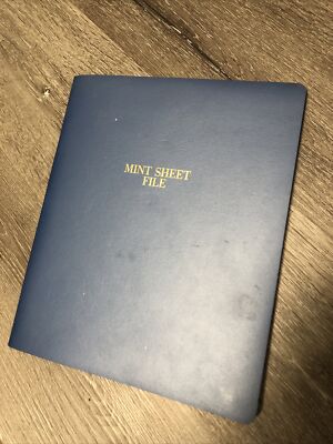 Harco Mint Sheet File With 28 Full Sheets $133.82 In Stamps | eBay