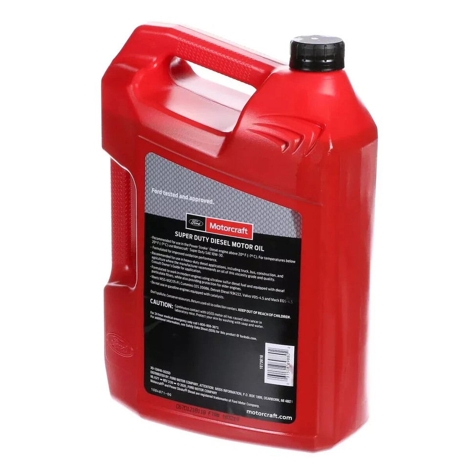 Motorcraft 5 QTS 15W-40 DIESEL Oil For Ford Super Duty 7.3L/6.0L/6.7L ...