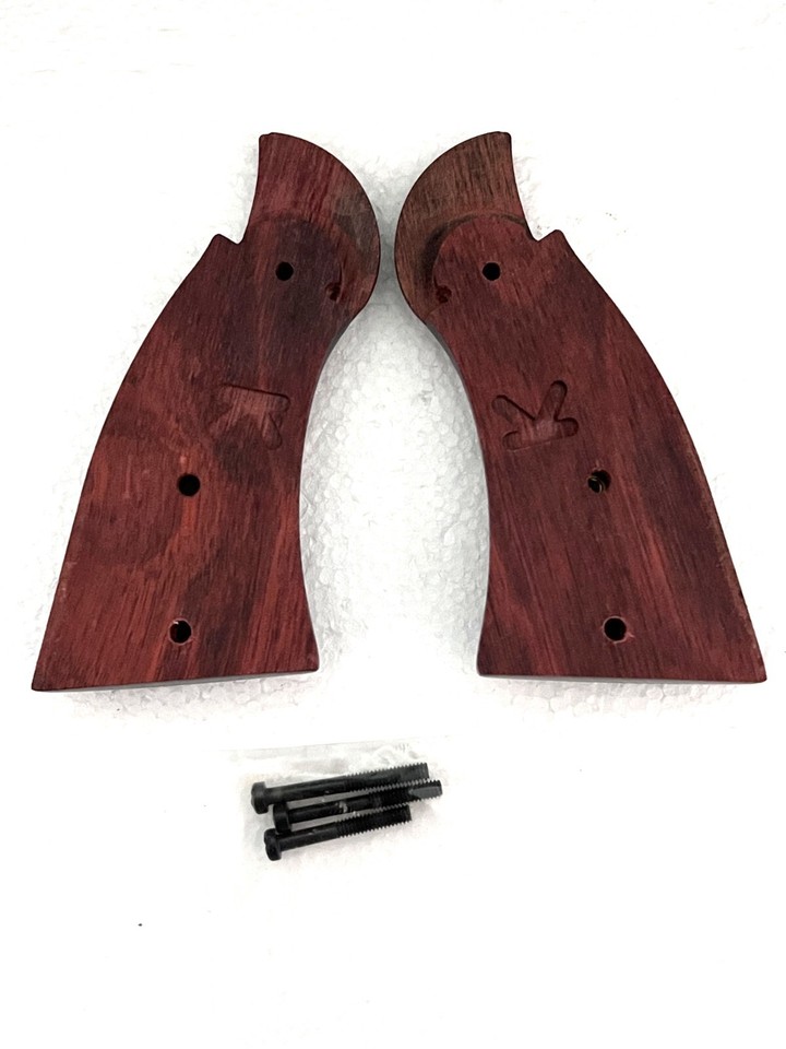 S&W K/L Frame Square Butt Classic Panel Grips Super Rosewood Smooth | eBay