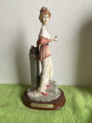 Figurine Vintage La Verona Collection Elegant Lady with Stylish Hat | eBay