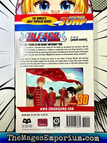 Bleach Vol 30 Used Manga English Language Graphic Novel Comic Book ...
